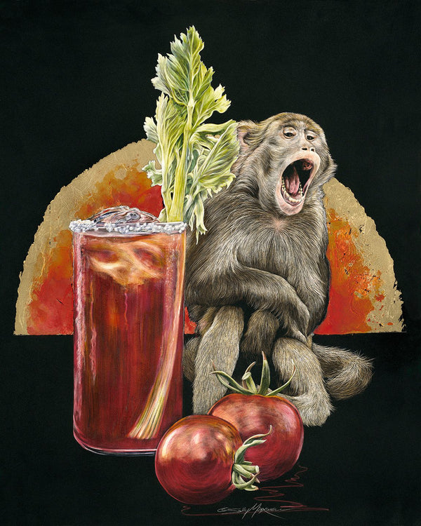 Bloody Mary Monkey - Marcus Ashley Gallery
