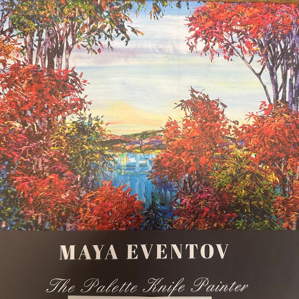 The Palette Knife Painter - Maya Eventov - Marcus Ashley Gallery