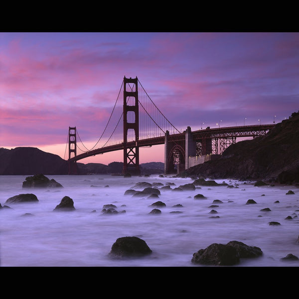 Golden Gate Sunset, Baker Beach - Marcus Ashley Gallery